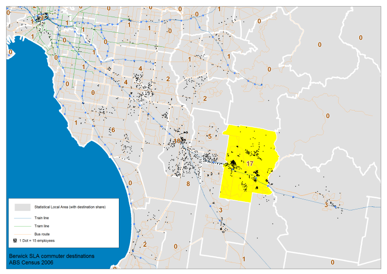 Rowville rail | Charting Transport