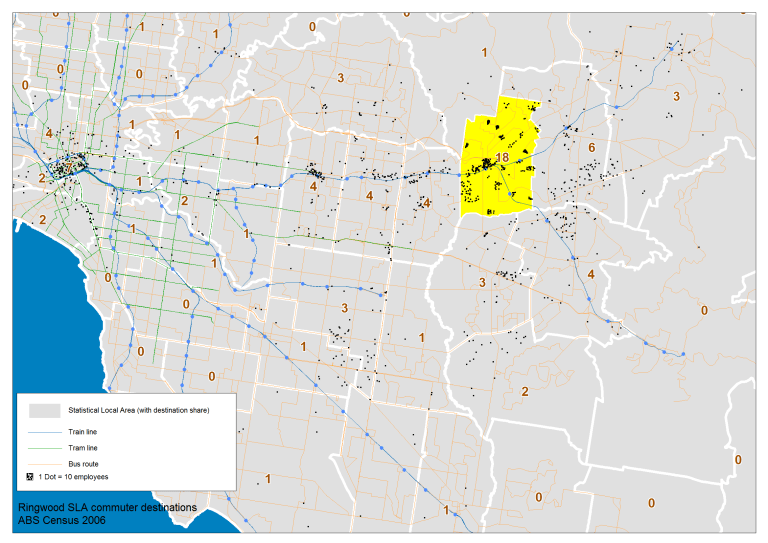 Rowville rail | Charting Transport