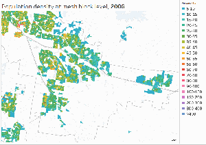 How is Melbourne’s population density changing? (2006-2016) | Charting ...