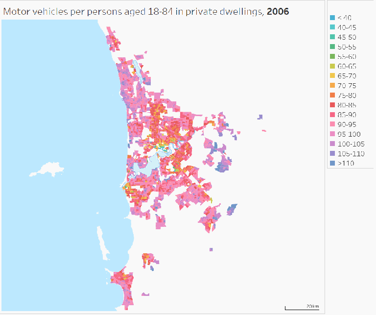 What does the census tell us about motor vehicle ownership in ...