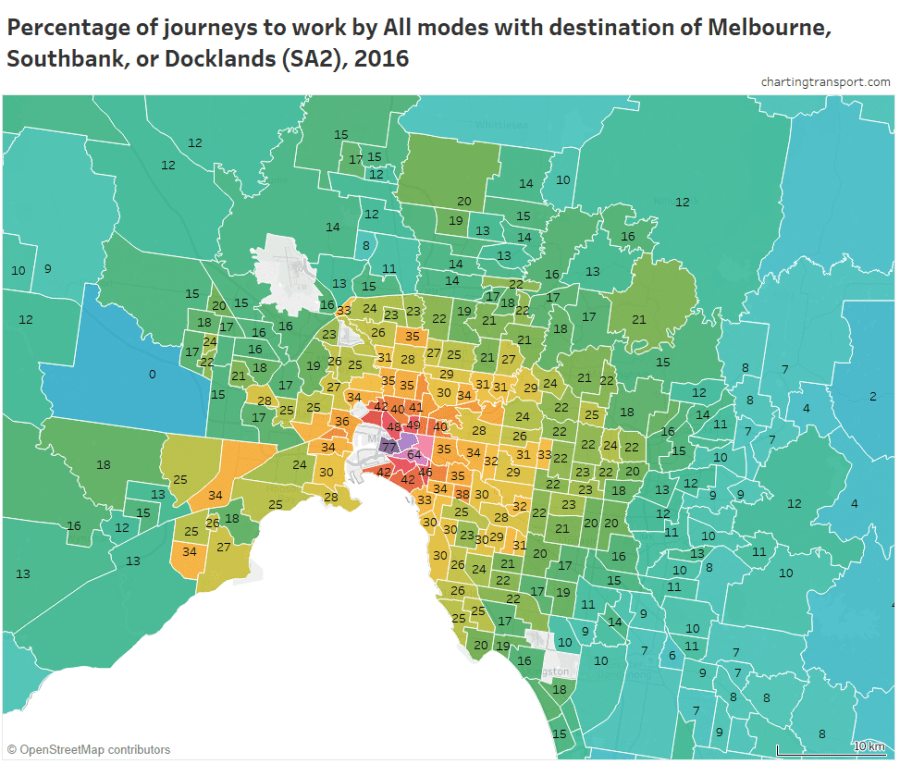 Introducing a census journey to work origin-destination explorer, with ...