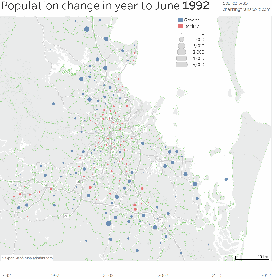 Where is population growth happening in Australia? | Charting Transport