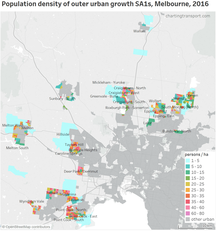 Are Australian cities sprawling with low-density car-dependent suburbs ...