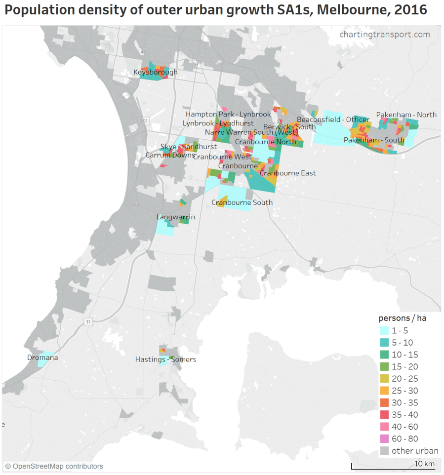 Are Australian cities sprawling with low-density car-dependent suburbs ...