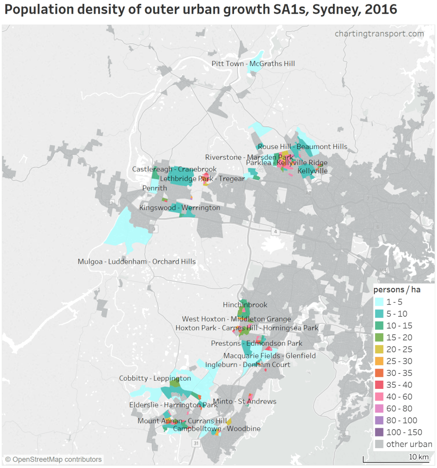 Are Australian cities sprawling with low-density car-dependent suburbs ...