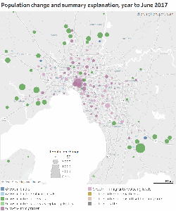 Visualising the components of population change in Australia | Charting ...